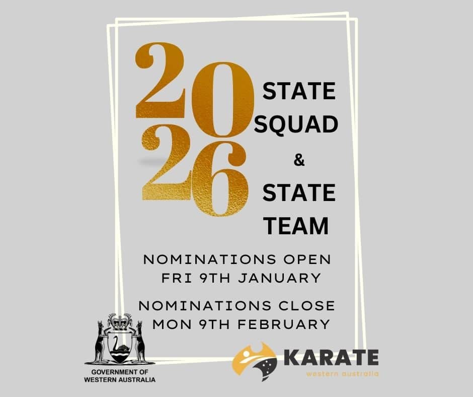 2026 State Squad Registrations & State Team Nominations Open - Karate ...